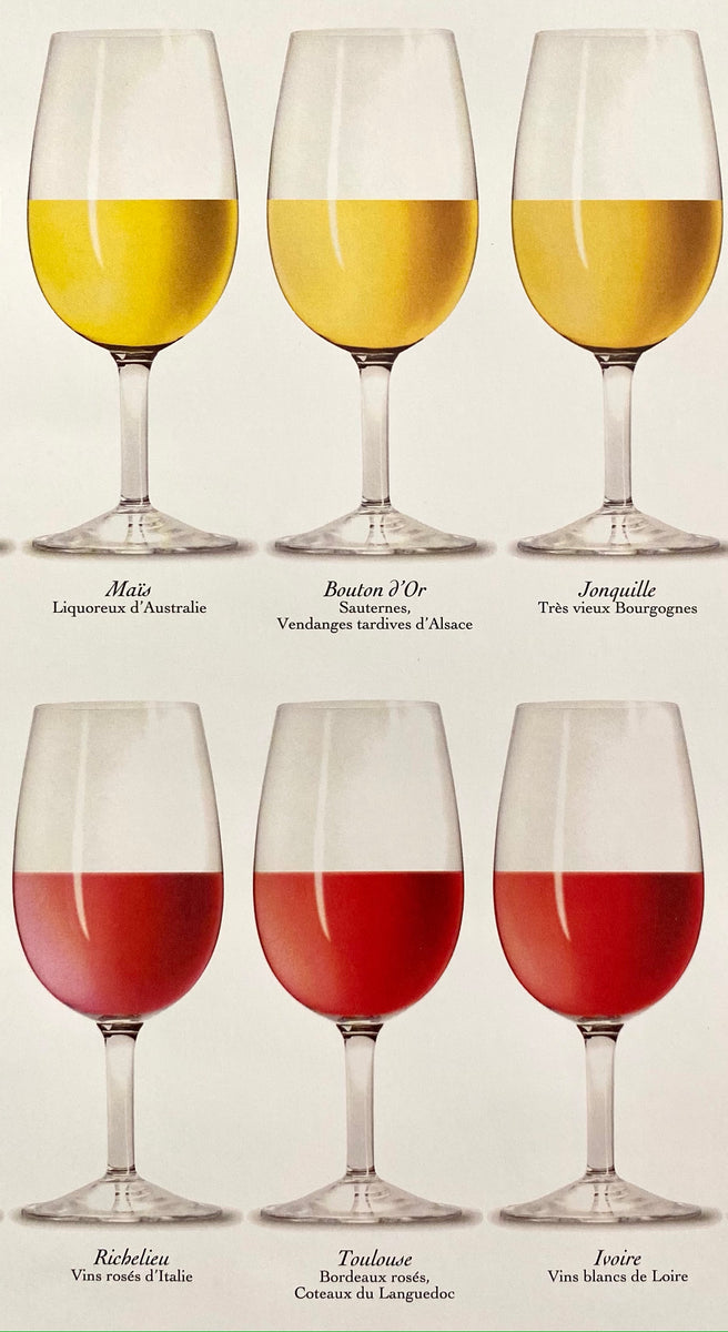 Les Couleurs du Vin (Colors Poster) – Cote d'Or Imports Accessories